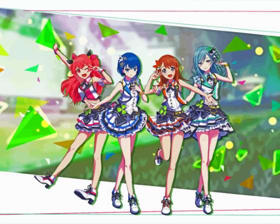 Colorful Stage Mobile Game Characters - 5D Diamond Paintings - Diamond ...
